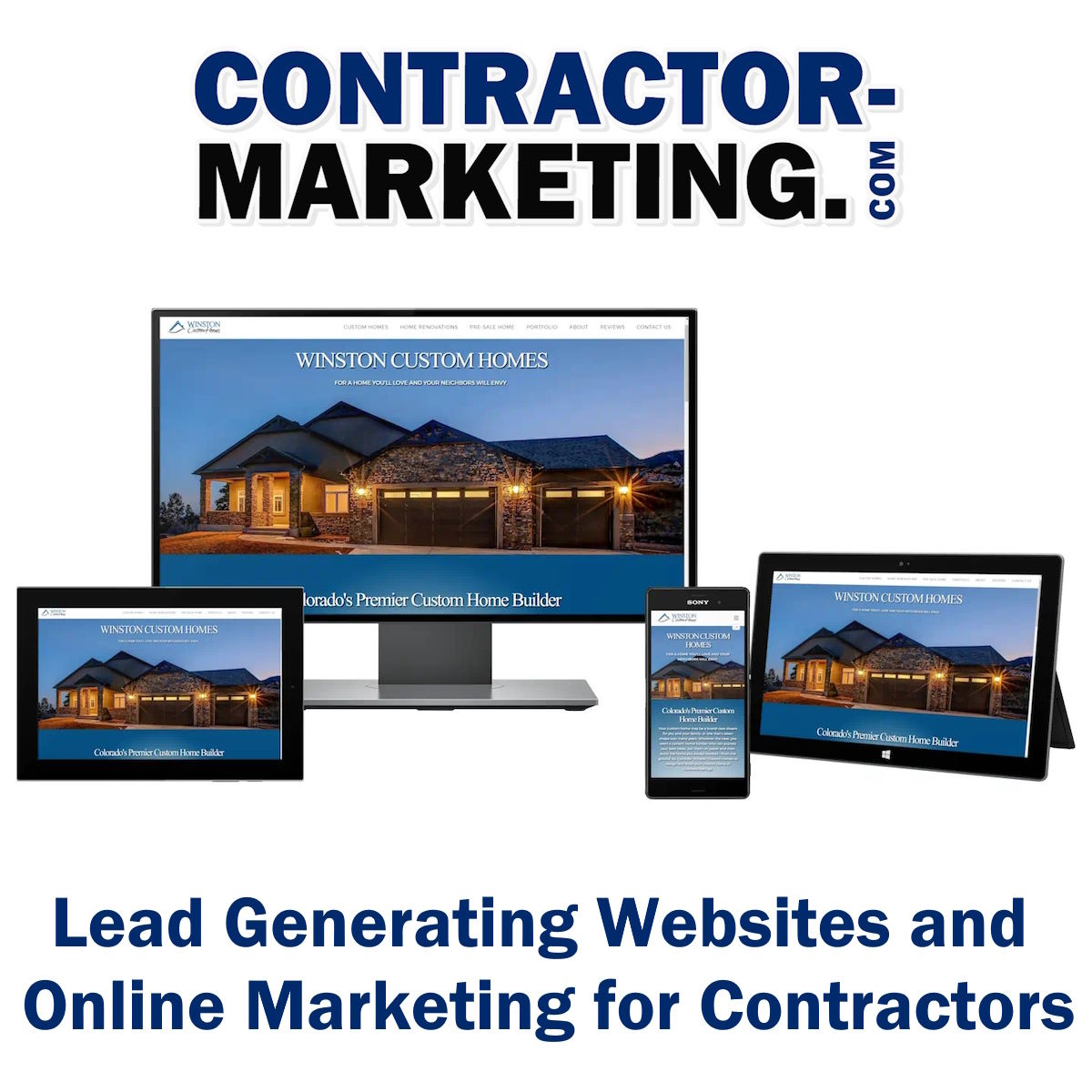 Contractor Marketing Home Page